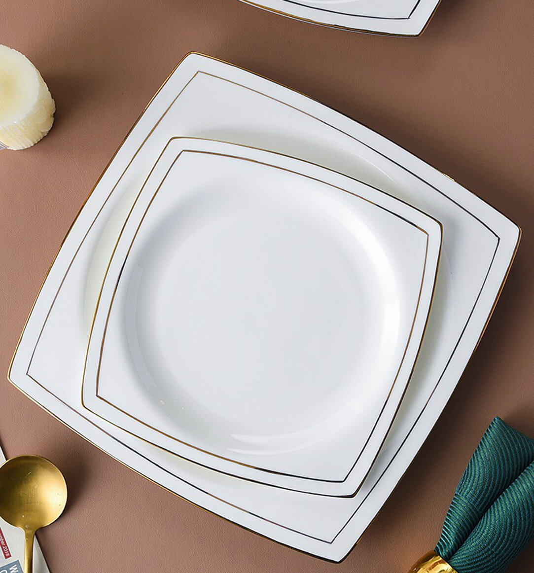 Horizon Dinner Plates Set 26cm | Fine Bone China - Plateplus ...