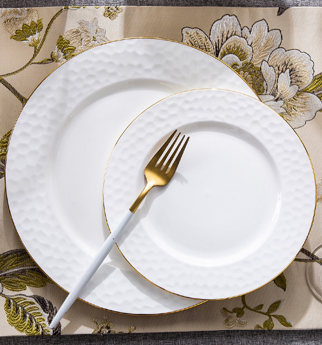 Mercury Dinner Plates Set 27cm | Fine Bone China - Plateplus ...