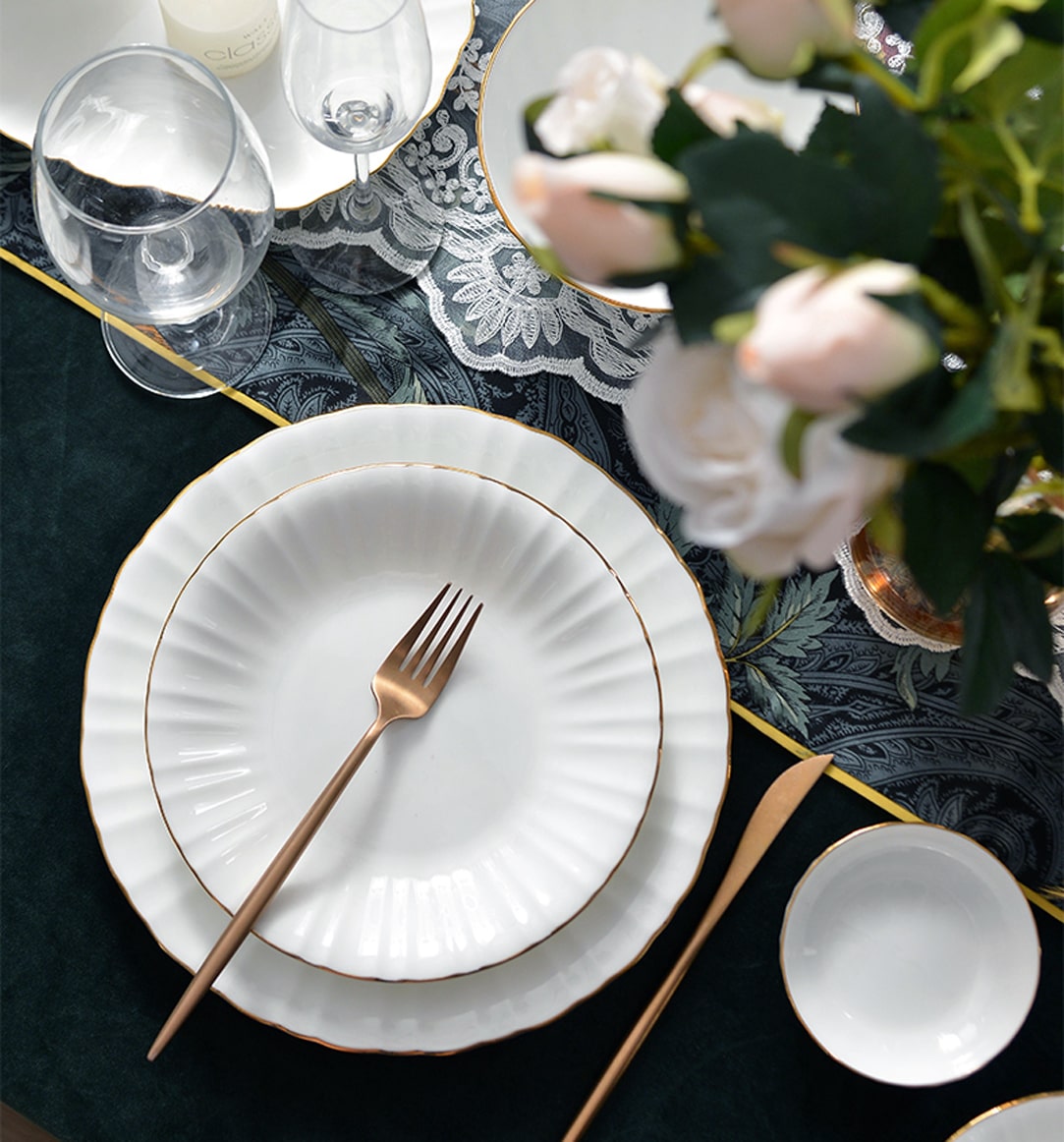 Voice of the Sea Dinner Plates 26.5cm | Fine Bone China - Plateplus ...